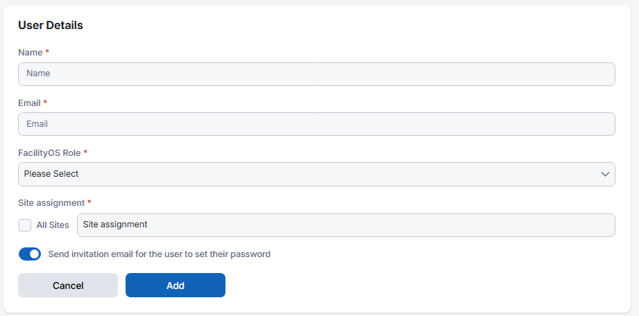 How To: Add a User to the Portal – FacilityOS Help Center